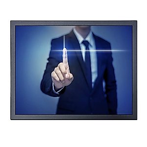 iChawk 19'' inch Monitor 1280x1024 4:3 HDMI-in VGA USB Metal Shell Anti-interference Four-wire Resistive Touch LCD Screen For PC Display, Industrial Medical Equipment With Built-in Speaker W190MT-591R