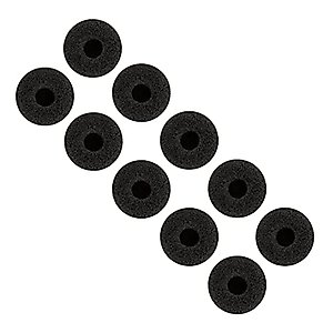 JEUYOEDE Foam Replacement Ear Sponge Covers for Headphone Earphone MP4 iPhone Ipad Headsets 18mm (10pcs)