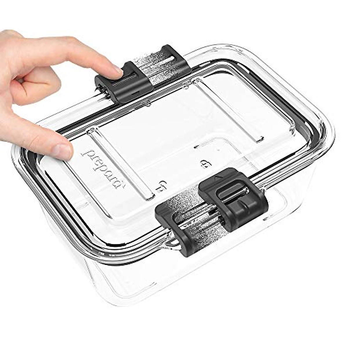 Prepara Latchlok 13 Cup Tritan Food Storage Container, Clear