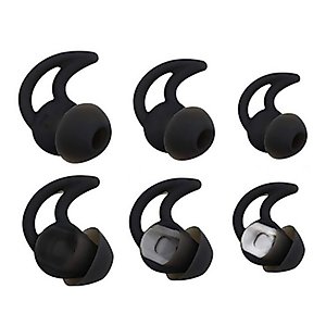 TECKEEN Soft Large/Medium/Small Size Earbuds for Bose QC30/QC20/QC20i/SoundSport SIE2i IE2 IE3