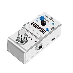 Keytars Looper Guitar Pedal 10 Minutes Recording Time Looper Pedals Mini Size with USB Cable (KTS-LN332)