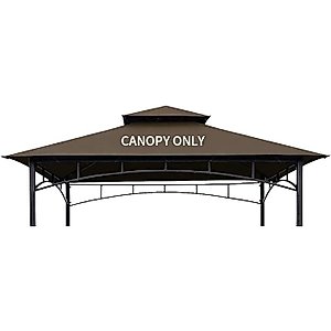 Easylee 8' x 5' Grill Gazebo Replacement Canopy Top