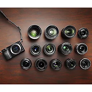 DYOSEN Digital Camera A6000 Interchangeable Lens Digital Camera - Black (24.3MP,) Digital Camera Photography