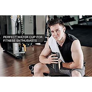 LeadNear Electric Shaker Bottle,Gifts for Men Dad Husband, Made With Tritan - BPA Free Shaker Bottles For Protein Mixes - Upgrade 22OZ Electric Mixer Cups For Protein Powder, Shakes, Coffee, Cocktail