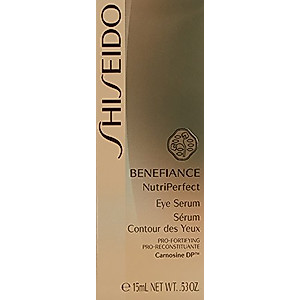Shiseido Benefiance NutriPerfect Eye Serum - 15 mL - Eye Treatment for Mature Skin - Improves Look of Firmness, Reduces Visible Wrinkles & Dark Circles, Boosts Radiance
