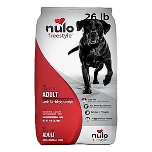 Nulo Freestyle Adult Dog Food, Premium All Natural Grain-Free Dry Small Kibble Dog Food, with BC30 Probiotic for Healthy Digestion, and High Animal-Based Protein with no Chicken or Egg Alternatives