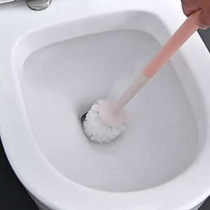 Plastic Brush Toilet Brush Detachable Design Toilet Cleaner Brush Home Floor Stand Toilet Bowl Brush and Stand Set