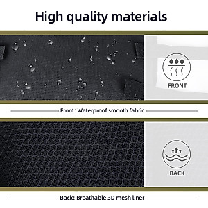 MANGEMA Heavy Duty Radio Harness Holder Tactial Chest Tool Pag Front Pounch Holster Pack MOLLE Vest Breathable 3D Mesh Liner Military Vest for Baofeng UV5R Motorola Kenwood Two Way Radio Walkie Talkie