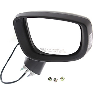 Kool Vue Driver & Passenger Side Power Mirrors for Toyota Yaris iA 2017-2018 With Signal Light Paintable