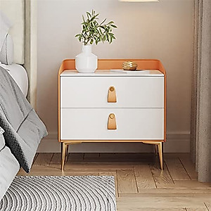 HIGOH Bedside Table Bedside Table in Bedroom Modern Study Bedside Desk in Bedroom