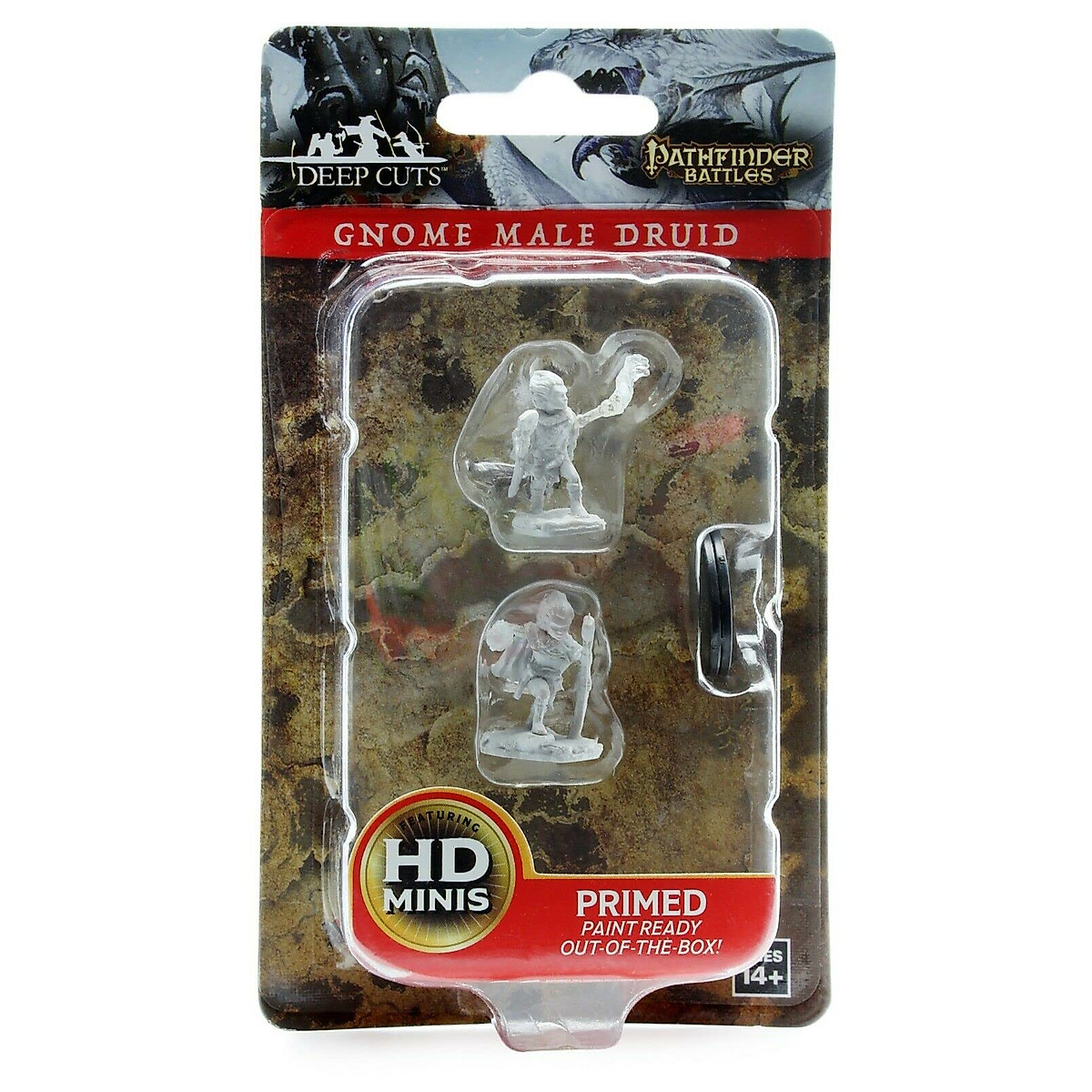 Pathfinder Deep Cuts Unpainted Miniatures: Wave 5: Gnome Male Druid