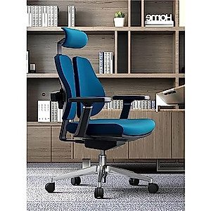 MARURY Modern Home Office Desk Chair Desk Computer Chair Home Office Boss Chair, High Back Computer PU Leather Chair, for Home Office Make Up