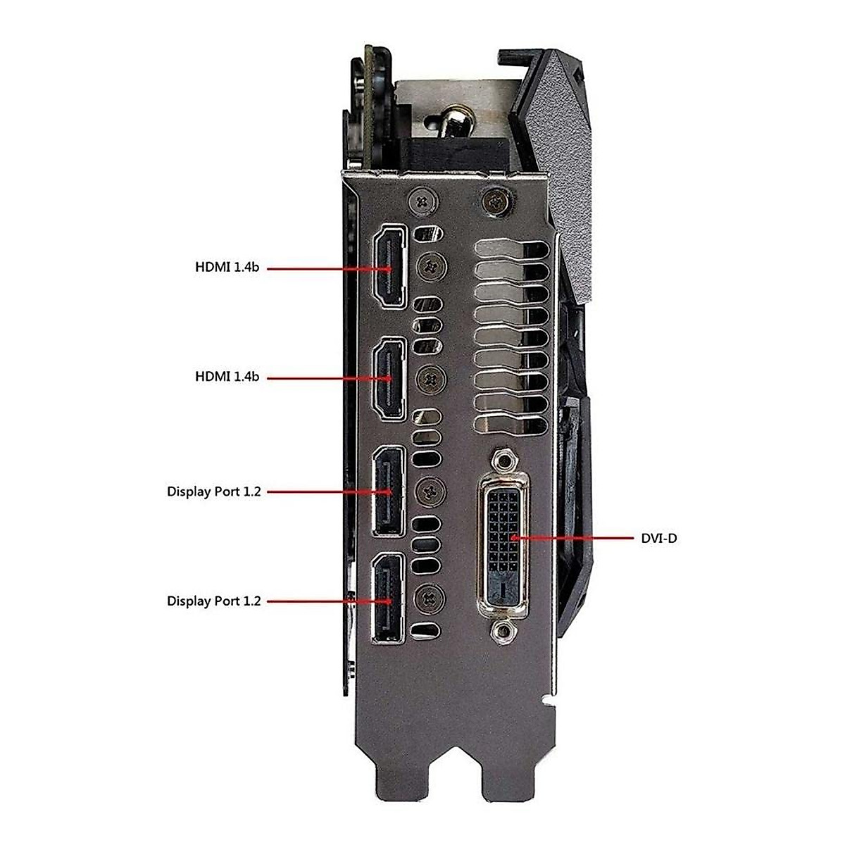 ASUS ROG-STRIX-RX580-O8G-GAMINGOC Edition GDDR5 DP HDMI DVI VR Ready AMD Graphics Card