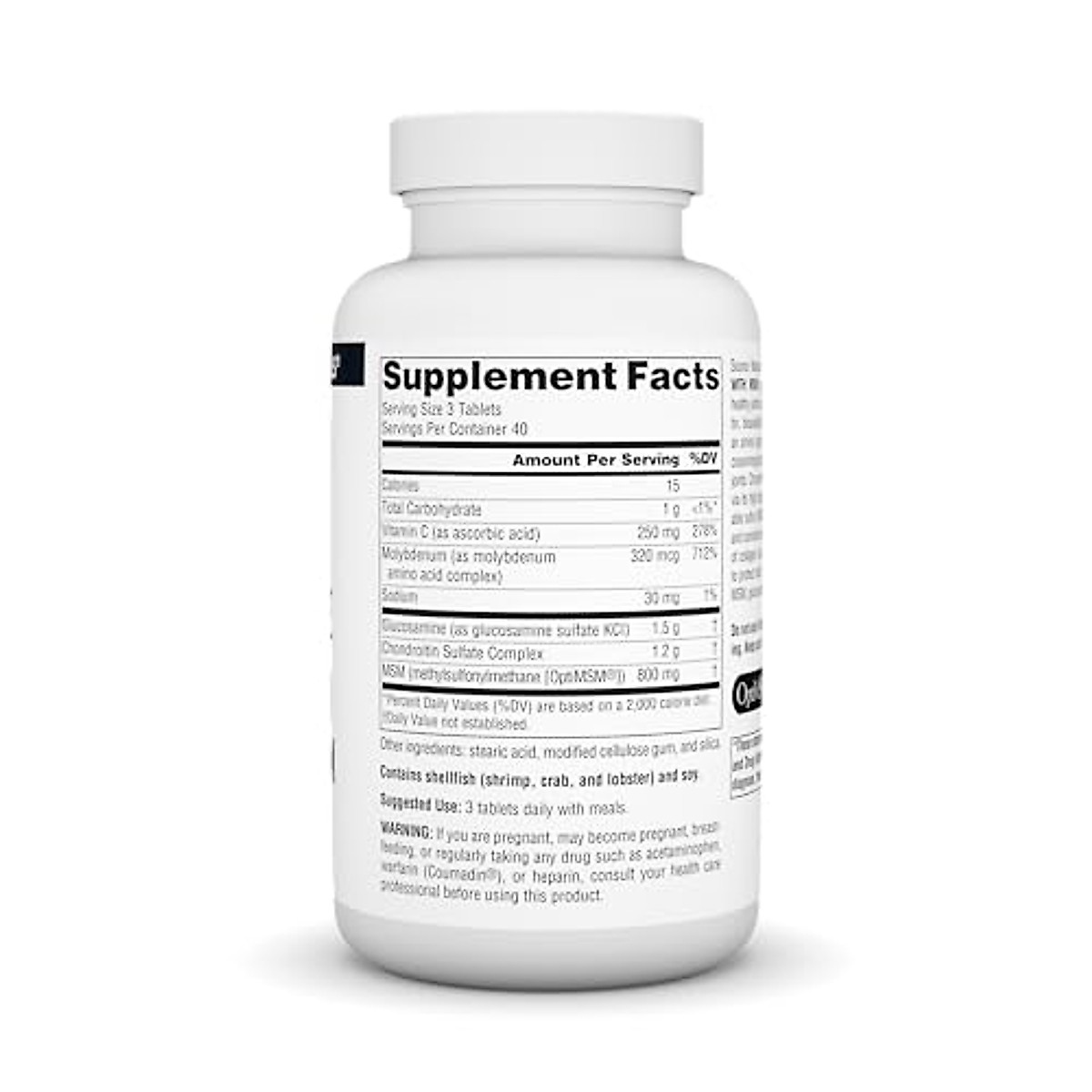 Source Naturals Glucosamine Chondroitin Complex With MSM - 120 Tablets