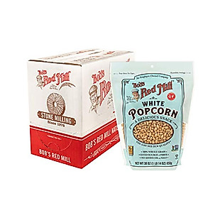 Bob's Red Mill Whole White Popcorn, 30-ounce (Pack of 4)