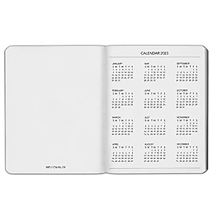 Harbor Journal Weekly Planner 2024 - Cambridge Reef Blue - 9"x7"