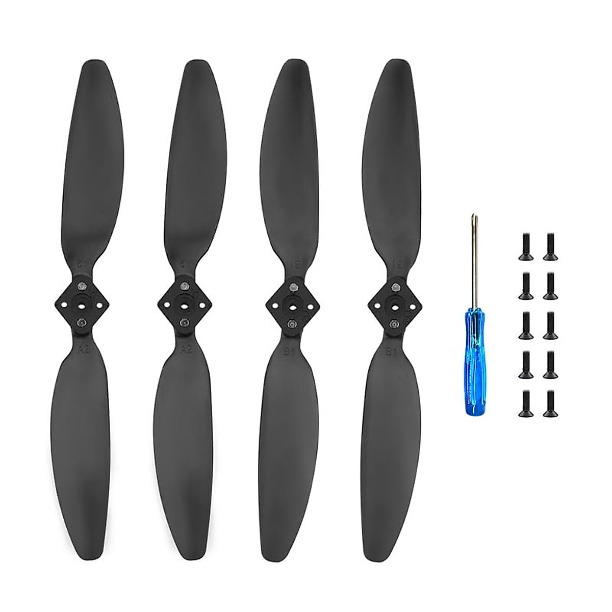 Propeller 2 Pair Pack For Holy Stone Hs720G Propeller Wing Wing Blade Parts Propellers Replacement Wing Blade Parts Drone Accessories