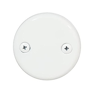 Westbrass 593244-50 White 1-1/2" Tubular Tip Toe Bath Waste Drain Kit, Powder Coat White