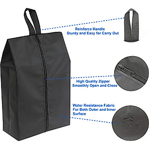 Simple Houseware 4 Pack Travel Shoe Bags