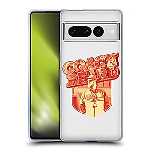 Head Case Designs Officially Licensed Ted Lasso Coach Beard Season 2 Graphics Soft Gel Case Compatible with Google Pixel 7 Pro