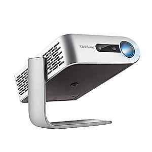 ViewSonic M1 Portable LED Projector with Auto Keystone, Dual Harman Kardon Speakers, HDMI, USB C, Stream Netflix with Dongle