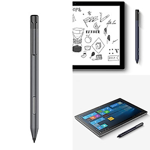 Ergonomic Pen Stylus with Nib Set for Surface Pro4 5 6 7 8 9 Book Go for Mini /3Pro/3 Accurate Writing and Drawing Metal Body Pen Touch Pen for Laptop/Studio/Book Ergonomic Pen Stylus with Nib Set
