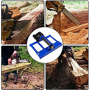 Kweetle Vertical Chainsaw Mill Lumber Cutting Guide Saw Steel Timber Chainsaw Attachment Cut Guided Mill Wood for Builders and Lumberjacks