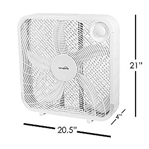 WP 20" WHT Box Fan