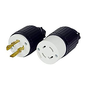TEMCO NEMA L14-30P / L14-30R Plug Set 30A 125/250V Locking UL Listed / Generator