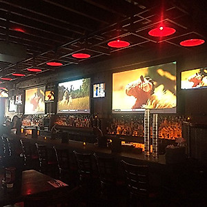 Elite Screens 142" Spectrum Electric Motorized Projector Screen with Multi Aspect Ratio Function Diag 16:10 & 138-inch Diag 16:9, Home Theater 8K/4K Ultra HD Ready Projection