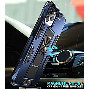 Gorilla Gadgets] Military Grade Shockproof Kickstand Phone Case for iPhone 11 Silver