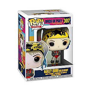 Funko Pop! Heroes: Birds of Prey - Harley Quinn (Roller Derby), 3.75 inches