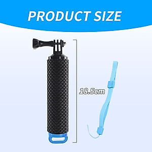 Stick Waterproof Floating Hand Grip Snorkeling ​Underwater ​Diving Selfie Pole Stick Compatible with 11 10 9 8 7 6 5 4 3 2 1 for Water Sport and Action Cameras