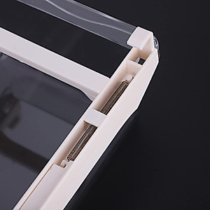 Fridge Organizer Drawer, Pull Out Refrigerator Organizer Bin Storage Box Clear Fridge Shelf Holder for Fruit Vegetable Drink