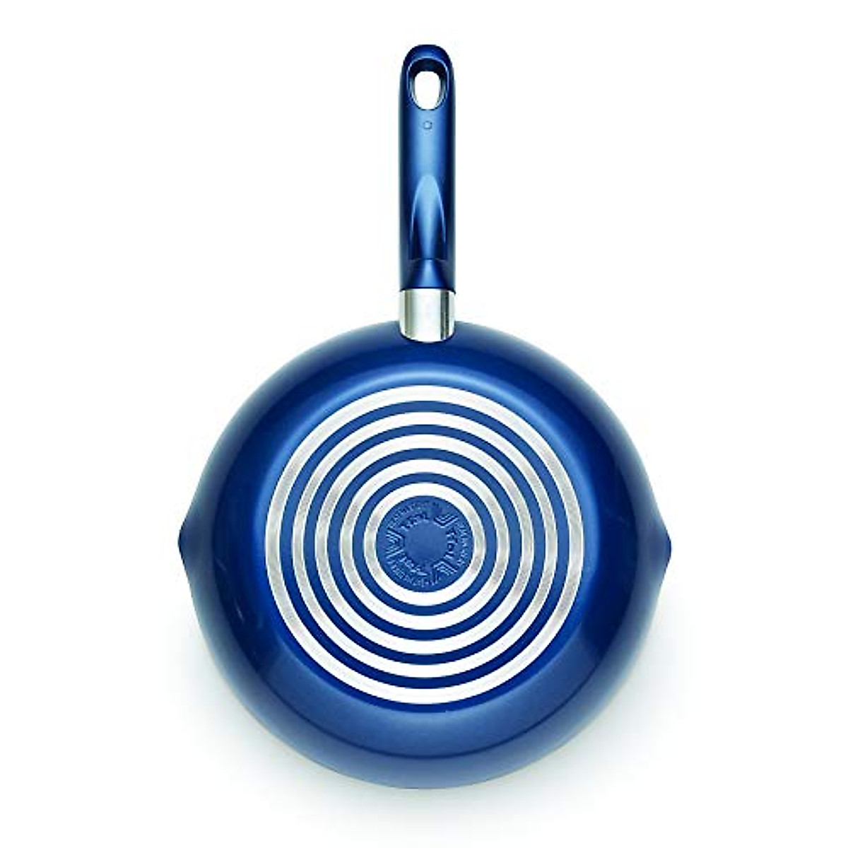 T-fal - B0370764 T-fal B03707 Excite ProGlide Nonstick Thermo-Spot Heat Indicator Dishwasher Oven Safe Fry Pan Cookware, 12-Inch, Blue