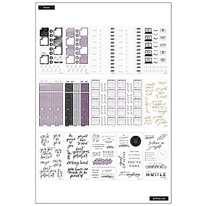 The Happy Planner Sticker Value Pack - Planner Accessories - Girls With Goals Theme - Multi-Color - Great for Planning & Organizing - 30 Sheets, 701 Stickers