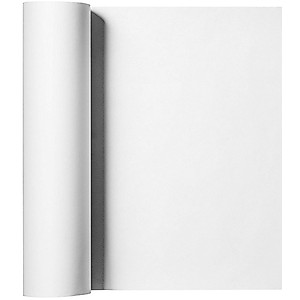 Siser EasyWeed Heat Transfer Vinyl HTV for T-Shirts 12 Inches by 3 Feet Roll (White)