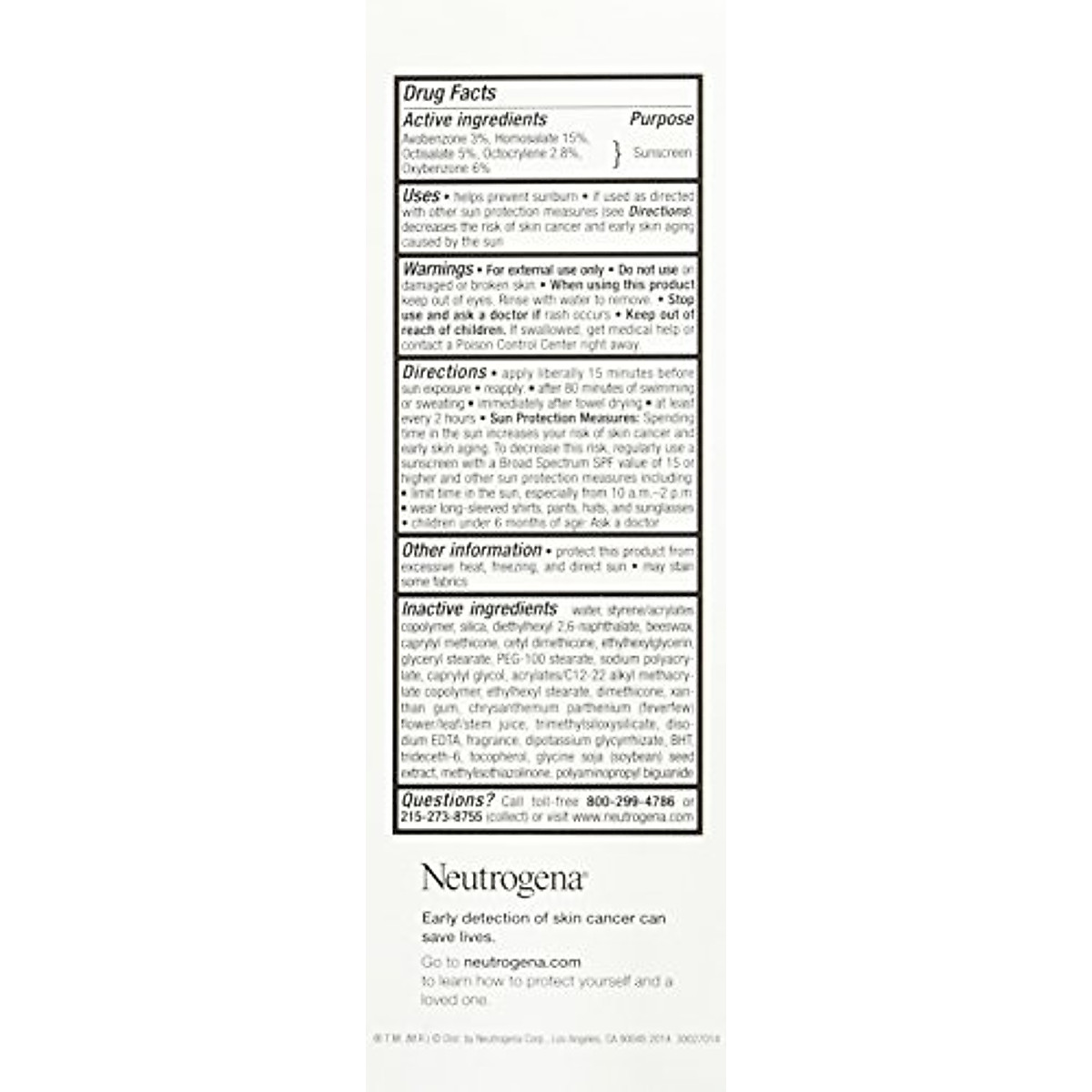 Neutrogena Age Shield Anti-Oxidant Face Lotion Sunscreen with Broad Spectrum SPF 70, Oil-Free & Non-Comedogenic Moisturizing Sunscreen to Prevent Signs of Aging, 3 fl. oz (Pack of 2)