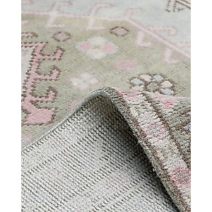 Handmade Geometric Contemporary Light Gray Area Rug 9 x 12