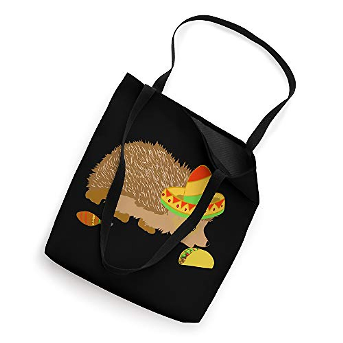 Hedgehog Sombrero Costume Maracas Tacos Spiny Critters Tote Bag