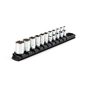 TEKTON 1/4 Inch Drive 12-Point Socket Set, 11-Piece (5/32-9/16 in.) | SHD90103