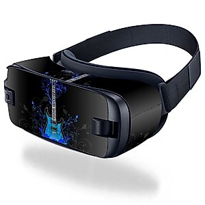 MightySkins Skin Compatible with Samsung Gear VR (2016) wrap Cover Sticker Skins Guitar