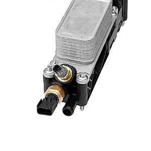 Engine Oil Cooler Oil Filter Housing Adapter Assembly | for 2011-2013 Dodge Jeep Chrysler 3.6L V6 Engine | Replaces# 5184294AE, 5184294AC, 5184294AD, 5184304AD, 5184304AE, 5184304AF