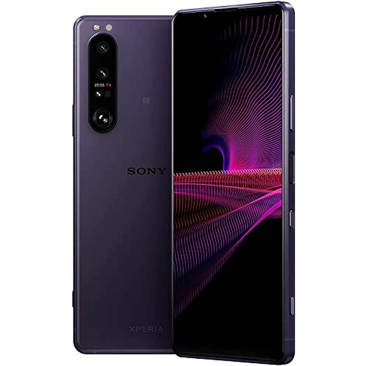 Sony Xperia 1 III XQ-BC72 5G Dual 512GB 12GB RAM Factory Unlocked (GSM Only | No CDMA - not Compatible with Verizon/Sprint) International Version – Frosted Purple