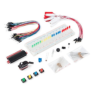 SparkFun Inventor's Kit Bridge Pack for Micro:bit v1 (not Included) Start Learning Programming Electronics Use for Education Classroom MakerSpace Library at Home Learning No Solder Eleven Experiments