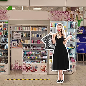 Custom Life Size Cardboard Cutout Personalized Picture Card Board Cut Outs Life-Size Funny Stand Up for Wedding, Graduation, Birthday, Christmas, Anniversary 1-6 ft