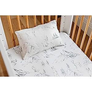 Pobibaby - 2 Pack Premium Toddler Pillowcase - Ultra Soft Jersey Knit - Crib Pillow, Kids Pillow, Travel Pillow Case Cover (Explore)