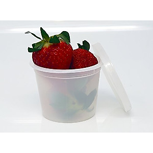 Vito's famous Deli Container with Lid, 4 Ounce (Pack 50)