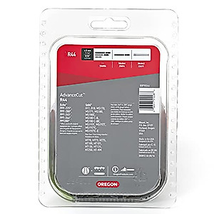 Oregon R44 AdvanceCut 12-Inch Replacement Chainsaw Chain, for Pole Saws & Chain Saw Tools, 12" Guide Bar, 44 Drive Links, Pitch: 3/8" Low Profile, .043" Gauge (R44)