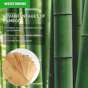 Weekinend Couch Cushion Support[18" W x 66" L] for Sagging Chair Cushions,Thickened Bamboo Board Sofa Couch Support,Protect Couch Sagging Support prolong Sofa Life